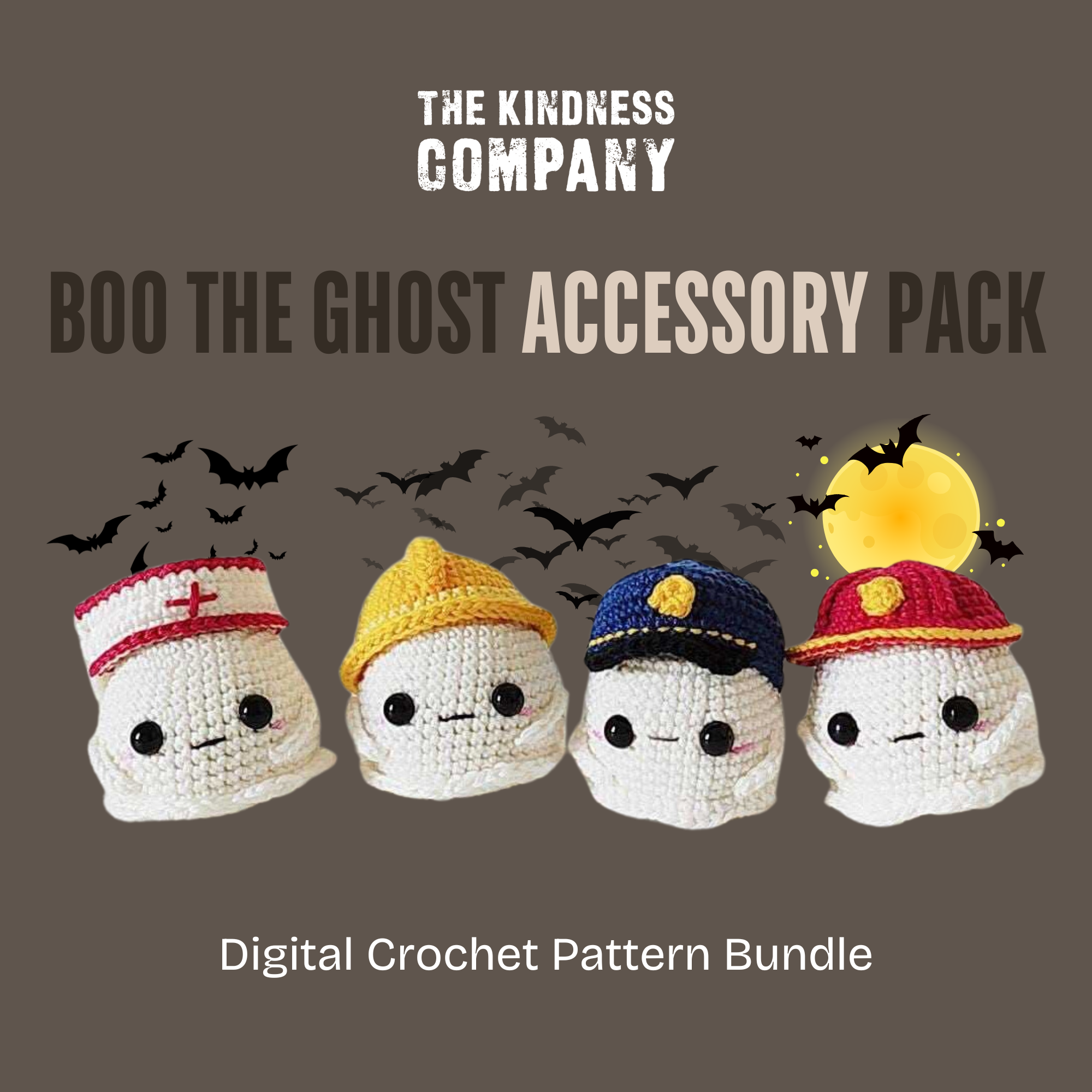 Accessory Pack Bundle For Boo The Ghost – The Kindness Company