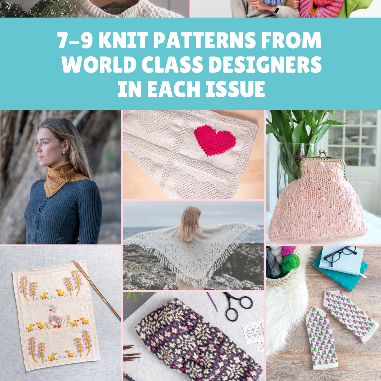 Knit Nation 1-Issue-a-month Subscription – The Kindness Company