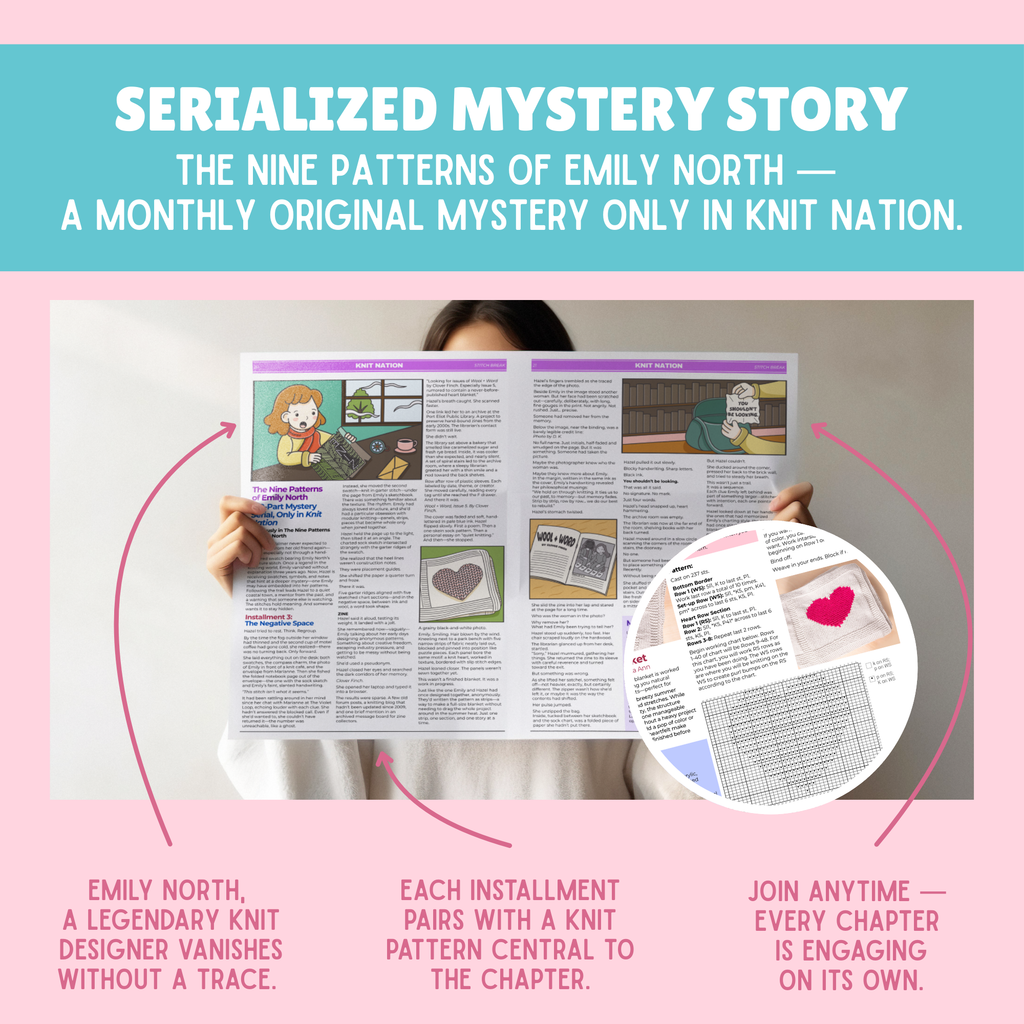 Knit Nation 1-Issue-a-month Subscription – The Kindness Company