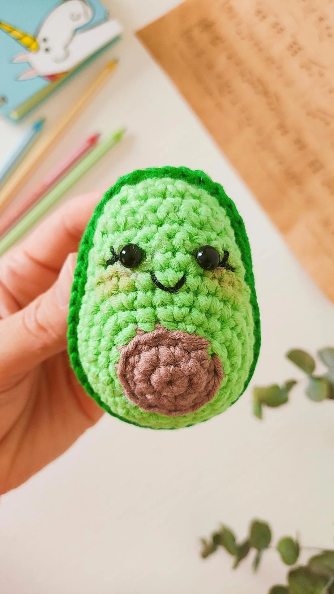 Meet Avo Cuddlecore the BRAVOcado Crochet Pattern – Crafting Superpowers