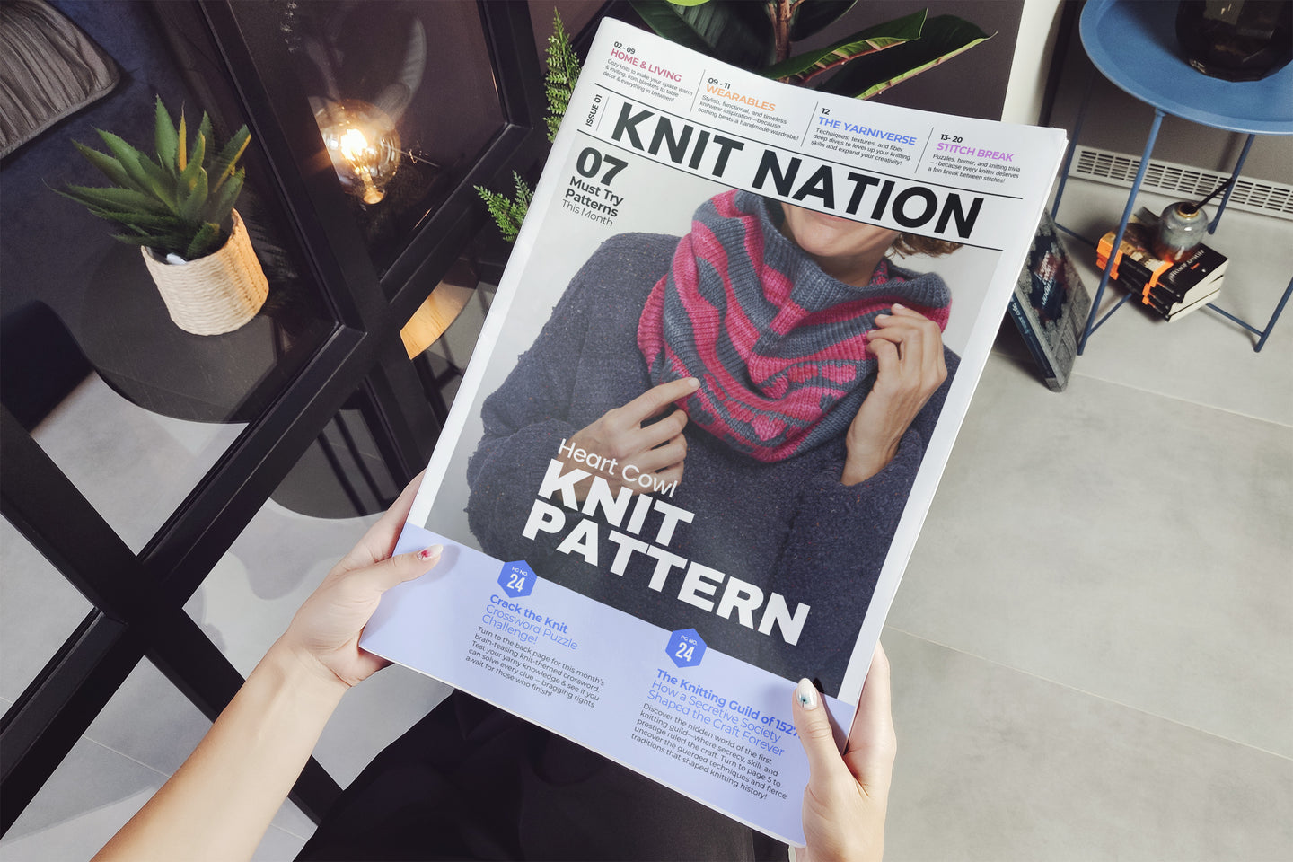 Knit Nation • 1-Issue-a-Month Subscription – The Kindness Company