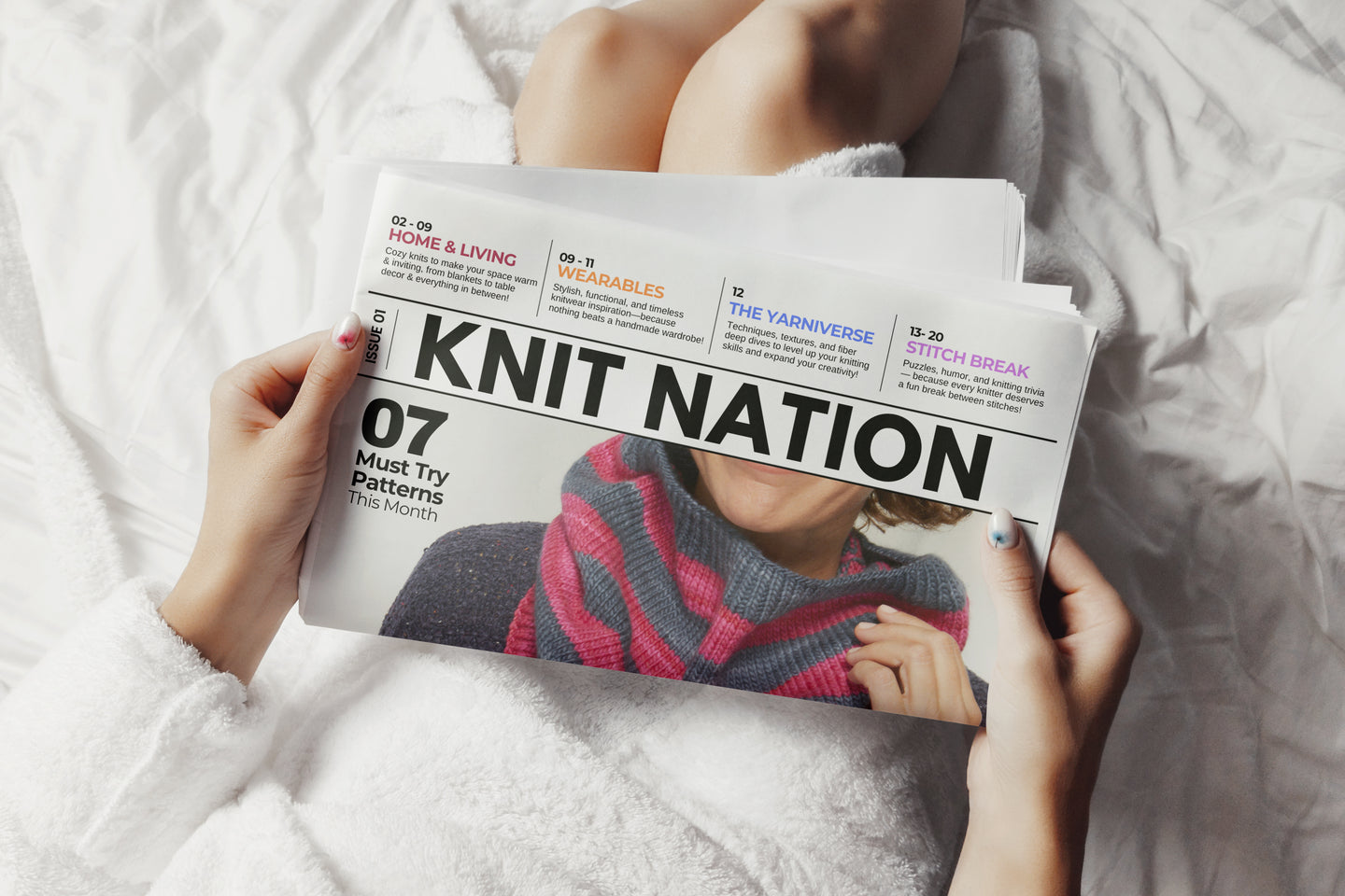 Knit Nation • 1-Issue-a-Month Subscription – The Kindness Company
