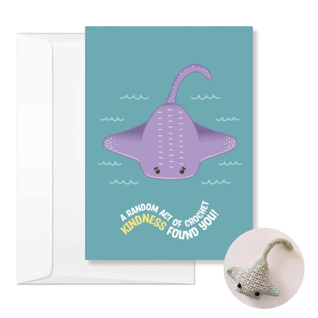 (Limit 1 Per Customer Please) Rayna The Stingray Crochet Pattern & Mat ...