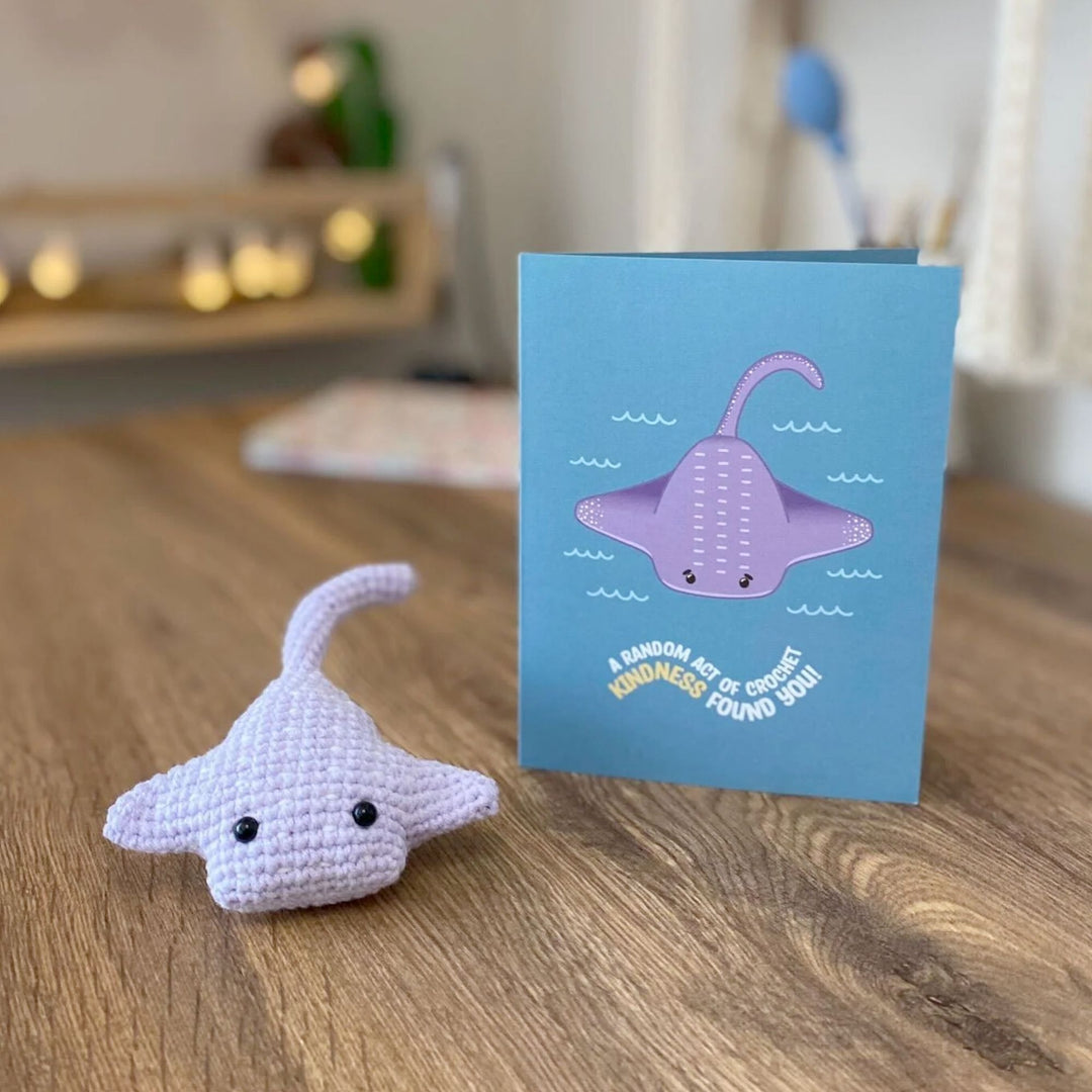 (Limit 1 Per Customer Please) Rayna The Stingray Crochet Pattern & Mat ...