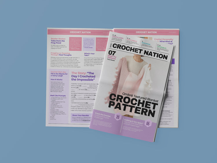 Crochet Nation - Back Issues – The Kindness Company