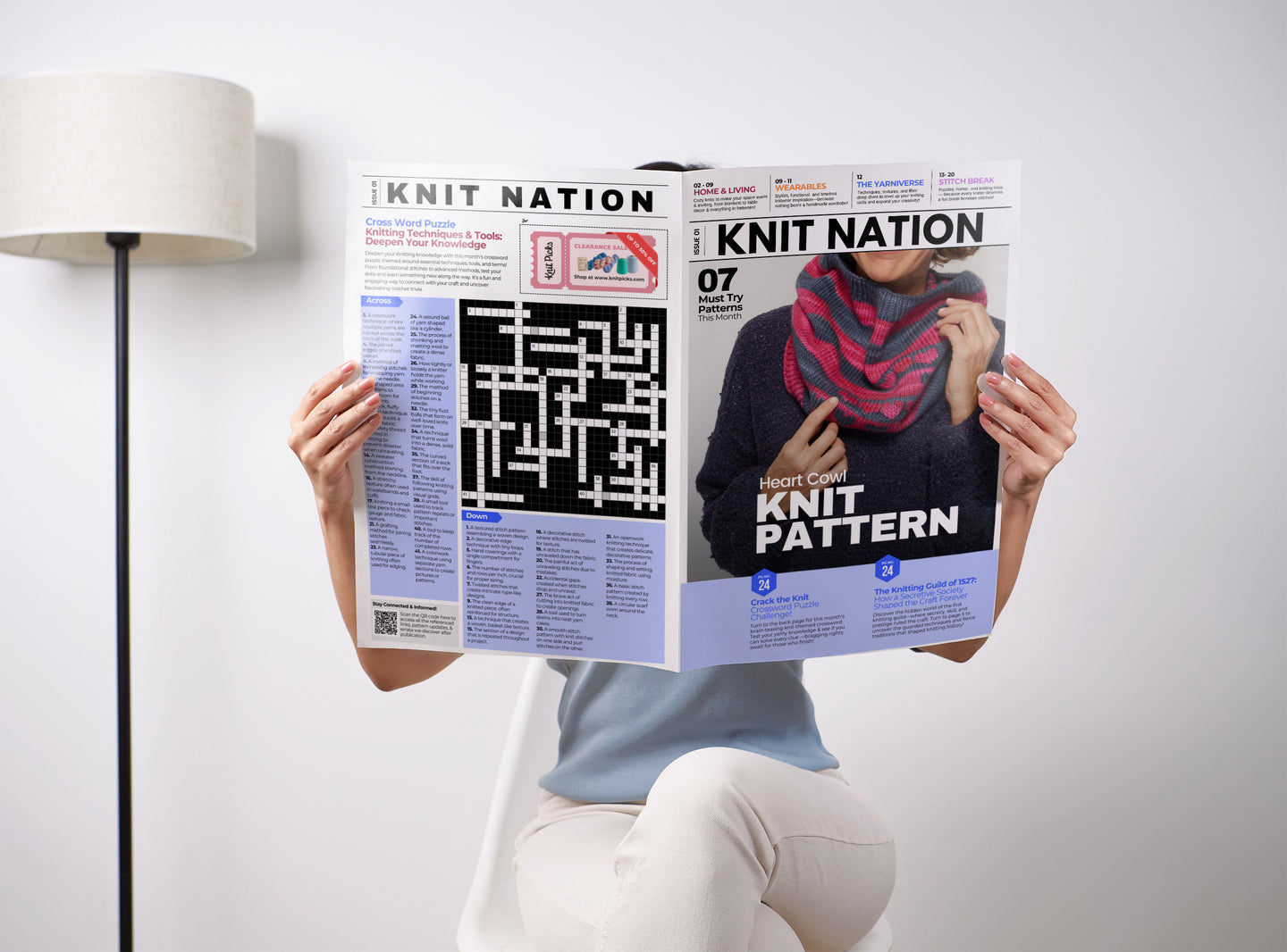 Knit Nation • 1-Issue-a-Month Subscription – The Kindness Company