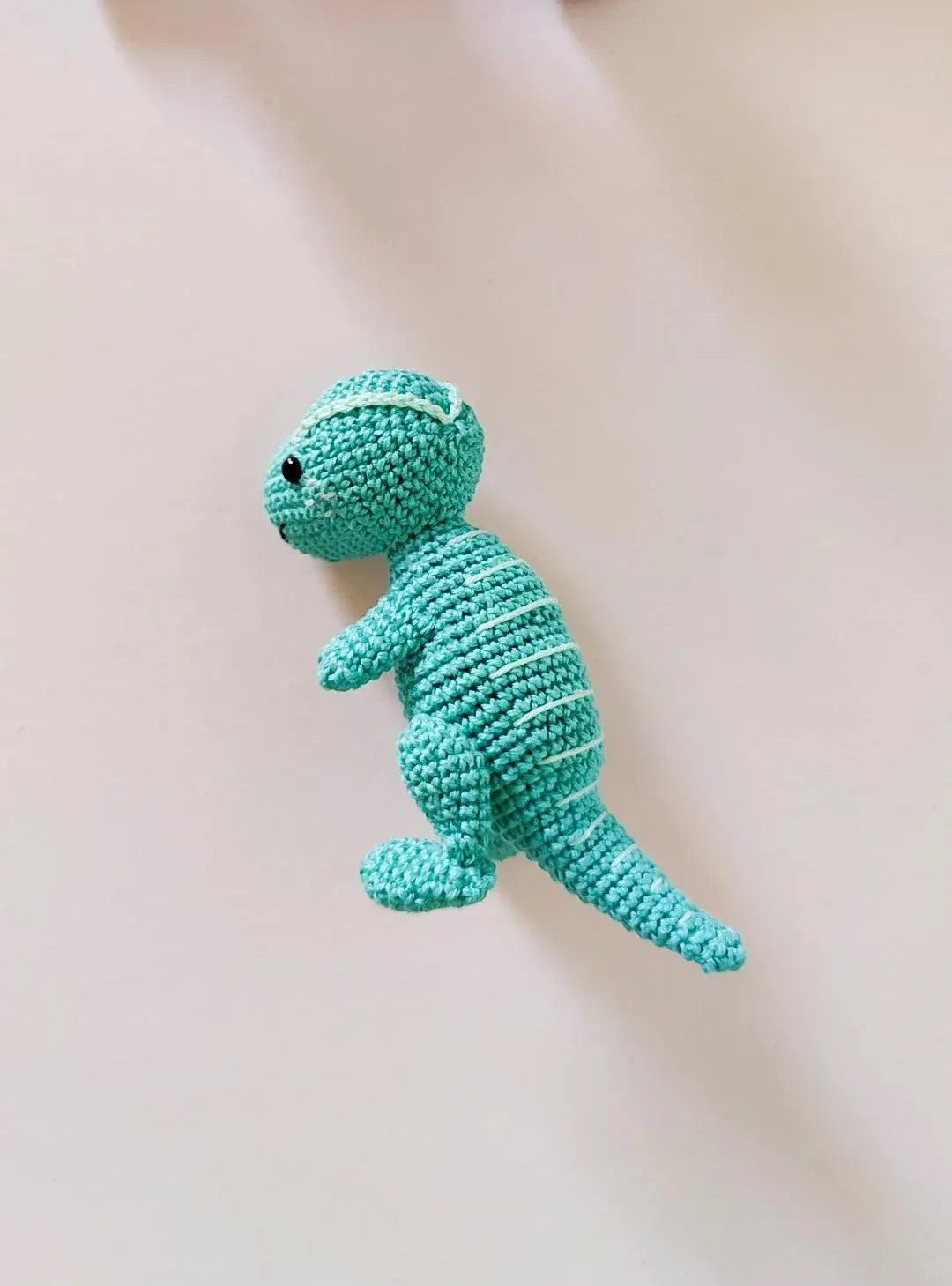 Jax The Raptor Crochet Pattern & Matching Birthday Greeting Card ...